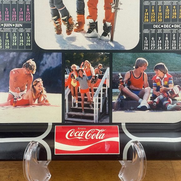 Coca Cola | Dining | Vintage 982 Cocacola Have A Coke And A Smile ...